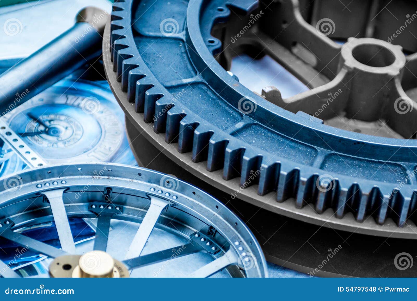 Abstract Image of a Cog and Wheel Stock Photo - Image of shape ...