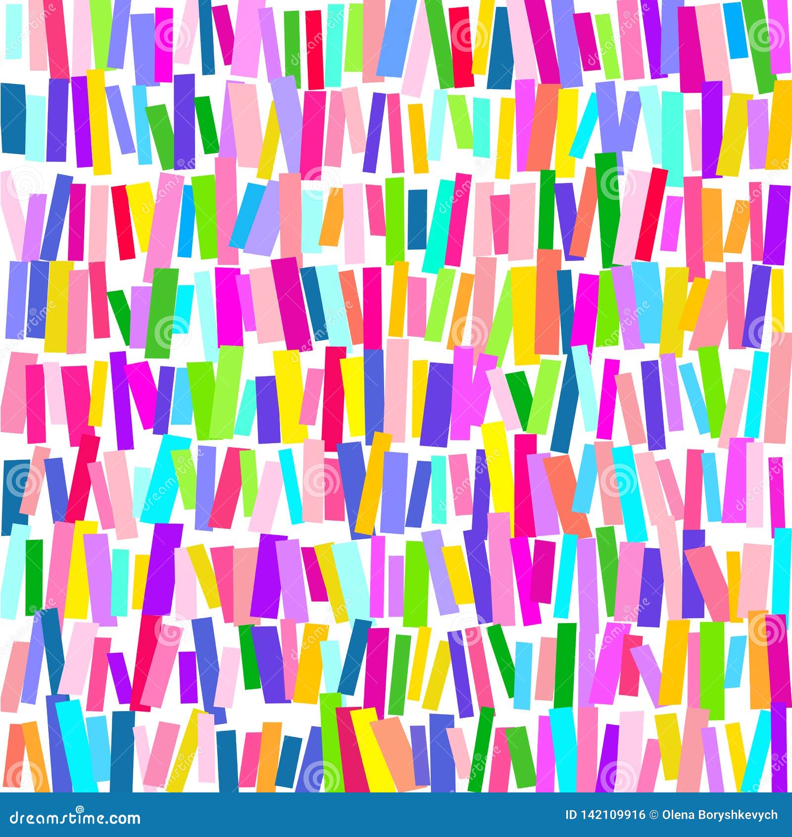 Abstract Image of Colored Rectangles Stock Vector - Illustration of ...