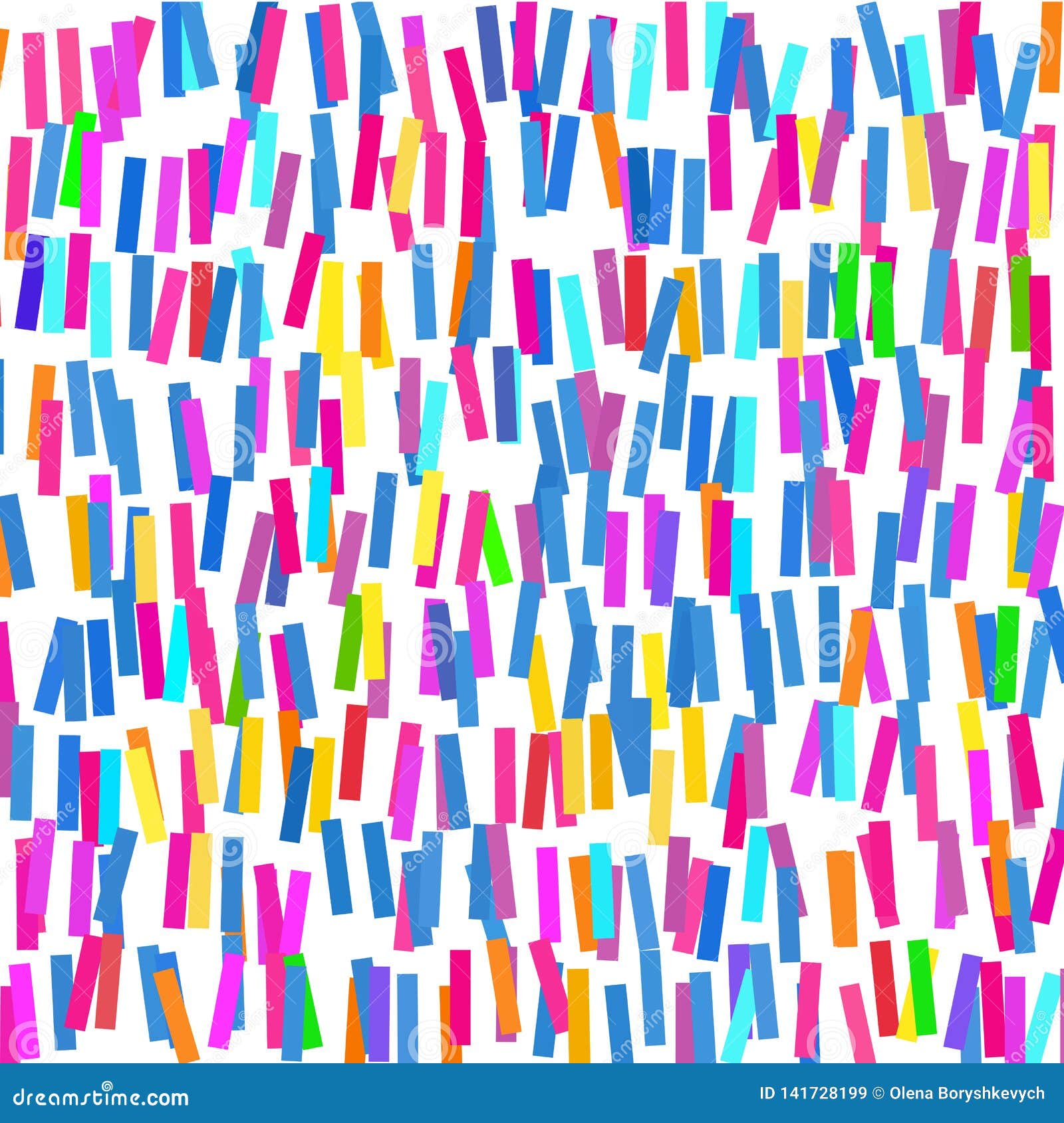 Abstract Image of Colored Rectangles Stock Vector - Illustration of ...