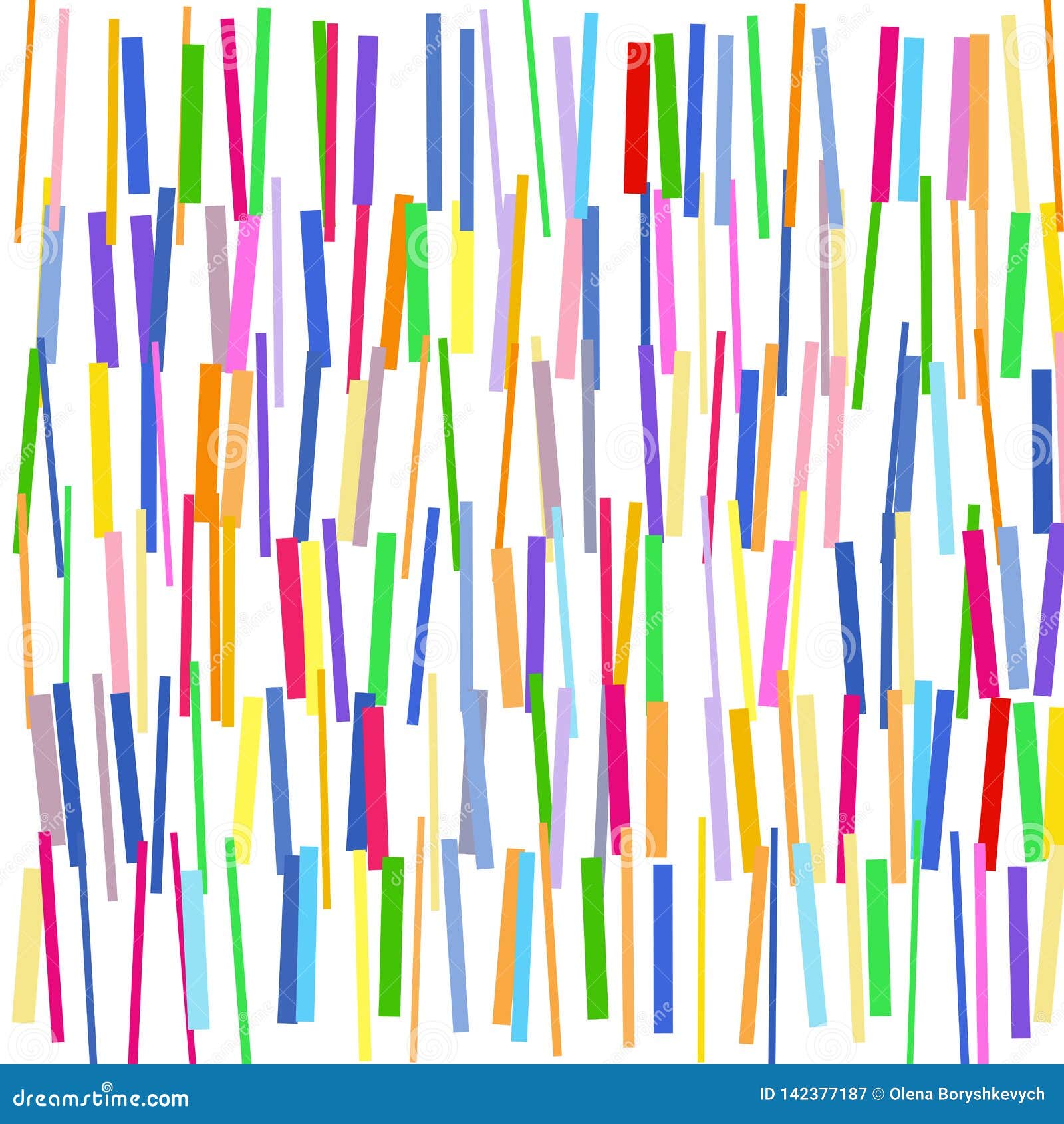 Abstract Image of Colored Rectangles Stock Vector - Illustration of ...