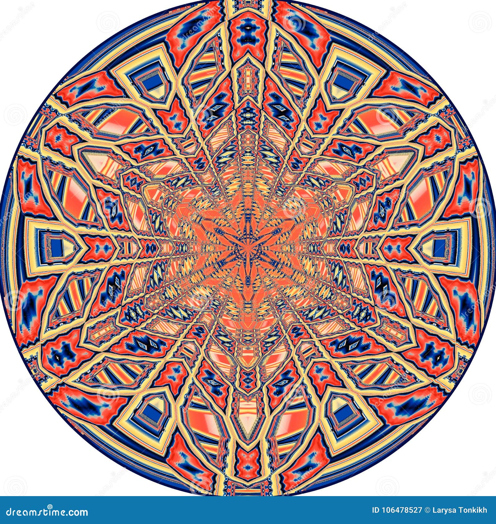 Abstract Image, Colorful Graphics and Tapestry Stock Illustration ...