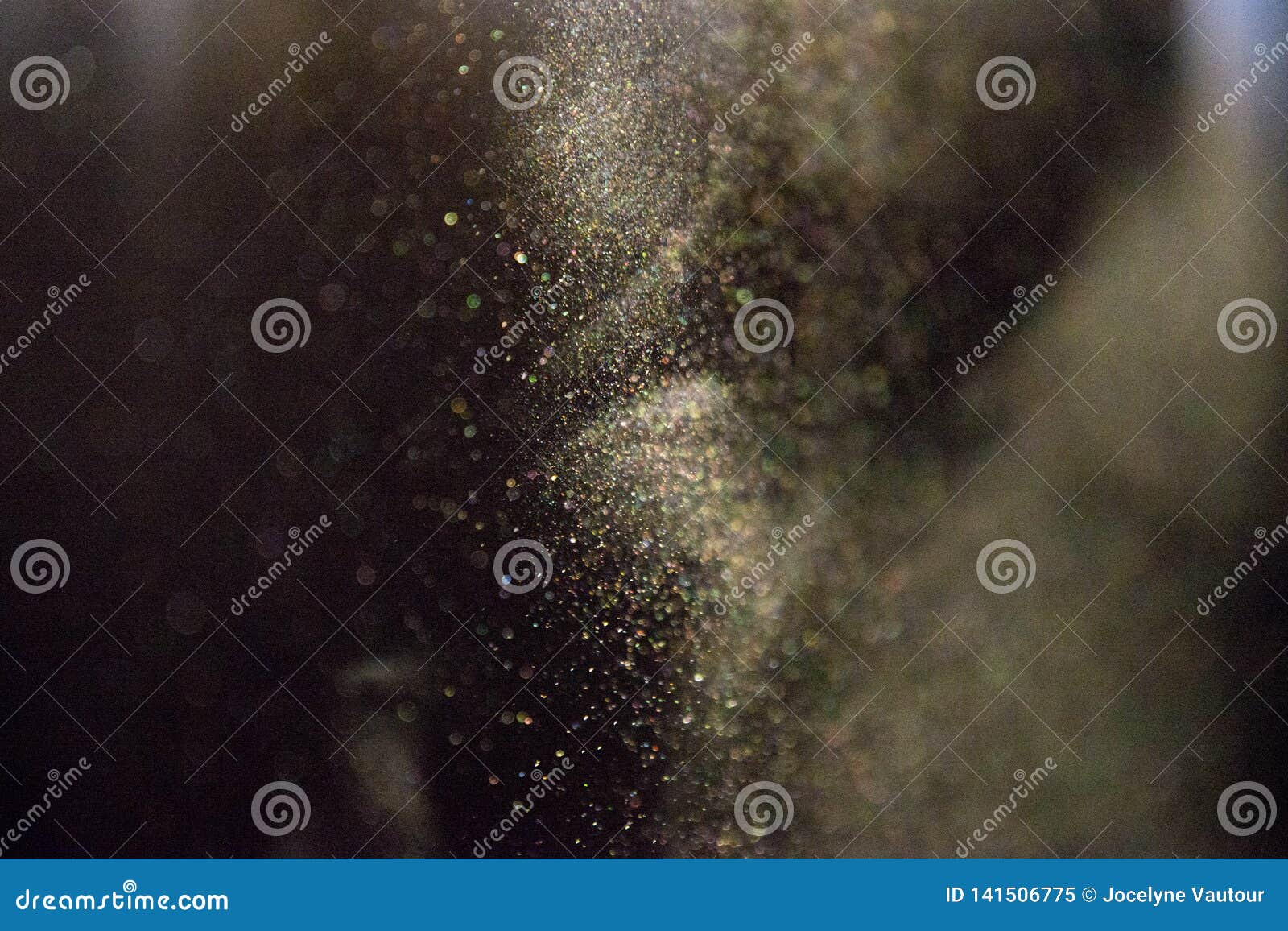 Abstract Image of Dust and Particles Stock Image - Image of colors ...
