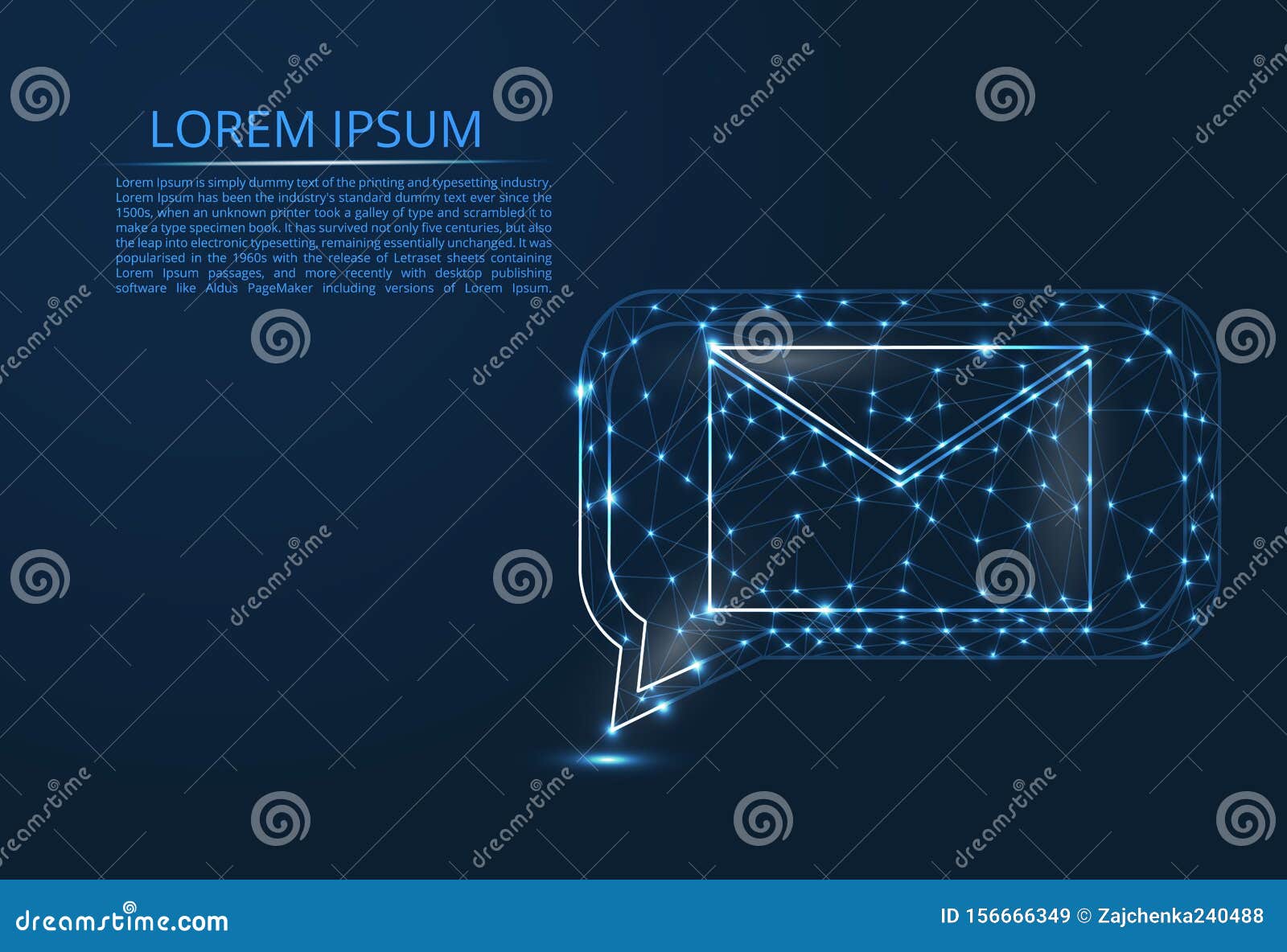 Abstract Image of E-mail. Mail, Letter, Email, Other Concept ...