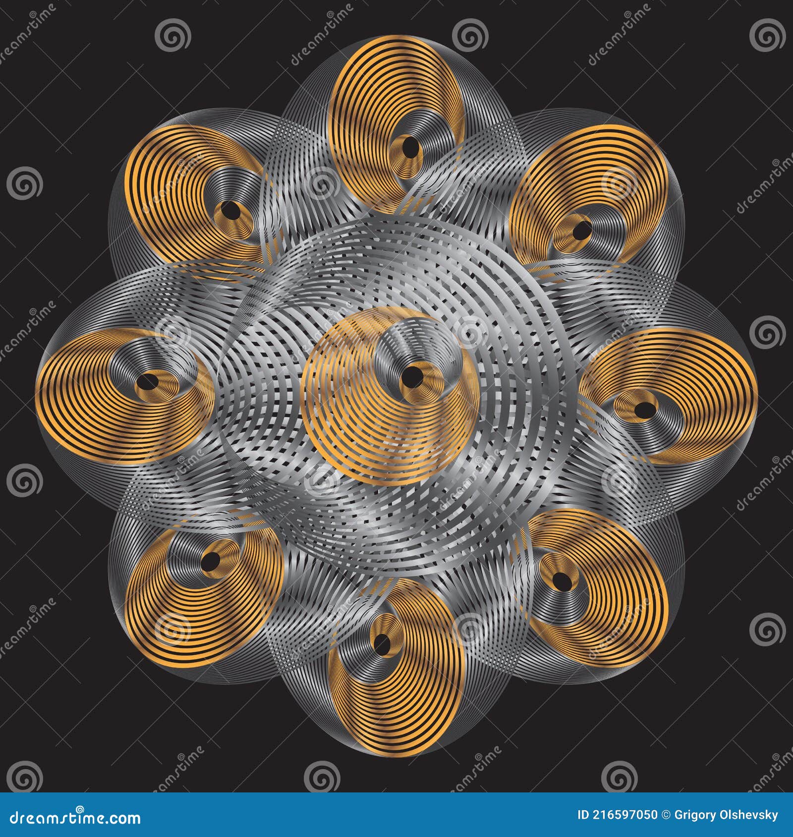 Abstract Image of the Engine, Design Element Stock Vector ...