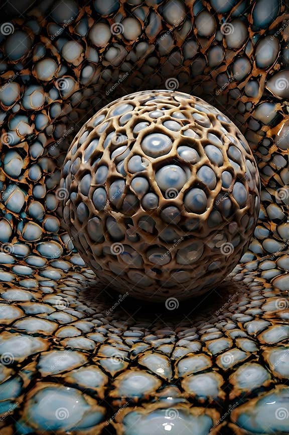 Abstract Image, Eye, Amazing Optical Illusion Stock Illustration ...