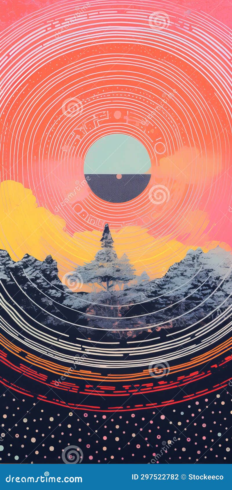 Digital Illustration with Dimensional Color: Nature-inspired Folk Art ...