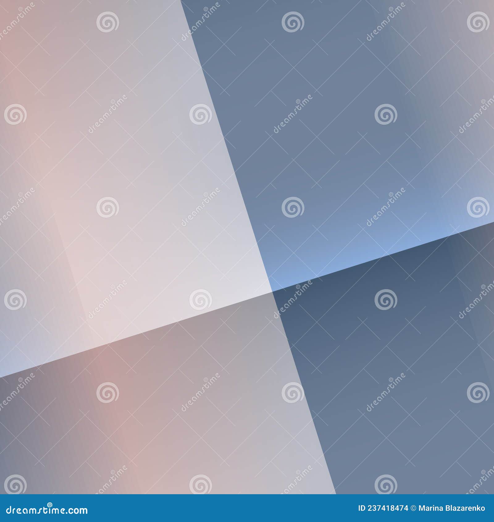 Abstract Image of a Folded Sheet of Paper with a Gradiene .3d Stock ...