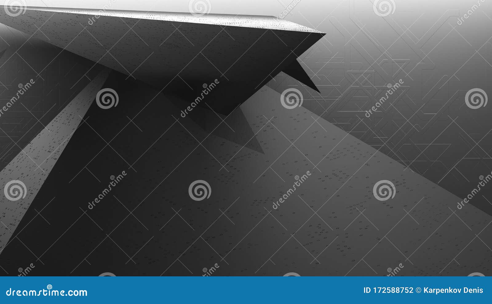 Abstract Image of a Fragment of an Architectural Structure Stock Photo ...
