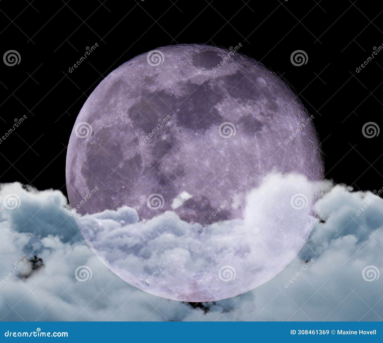 Full Moon Abstract for Wallpaper Stock Image - Image of moonlandscape ...