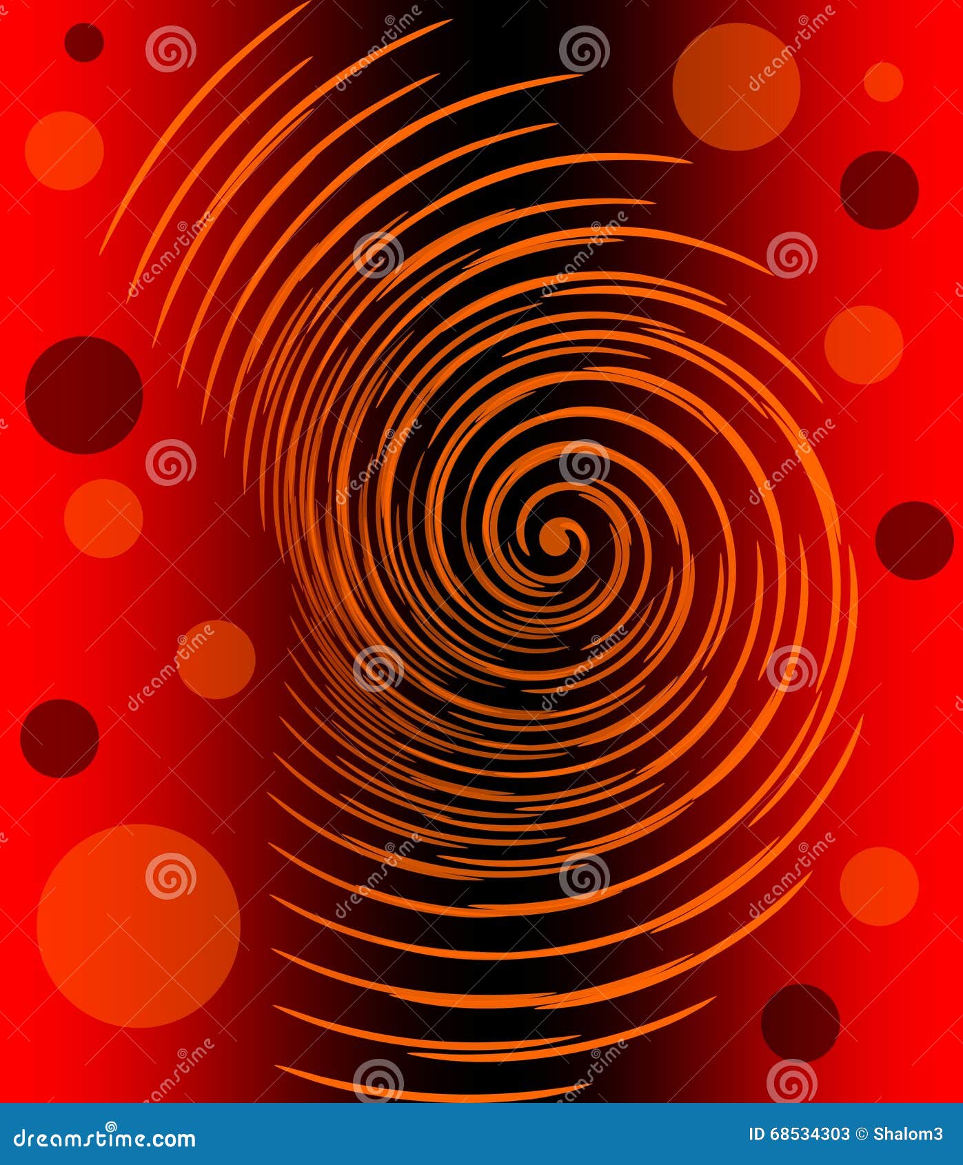 Background With Red Fiery Monkey. Royalty-Free Stock Image ...