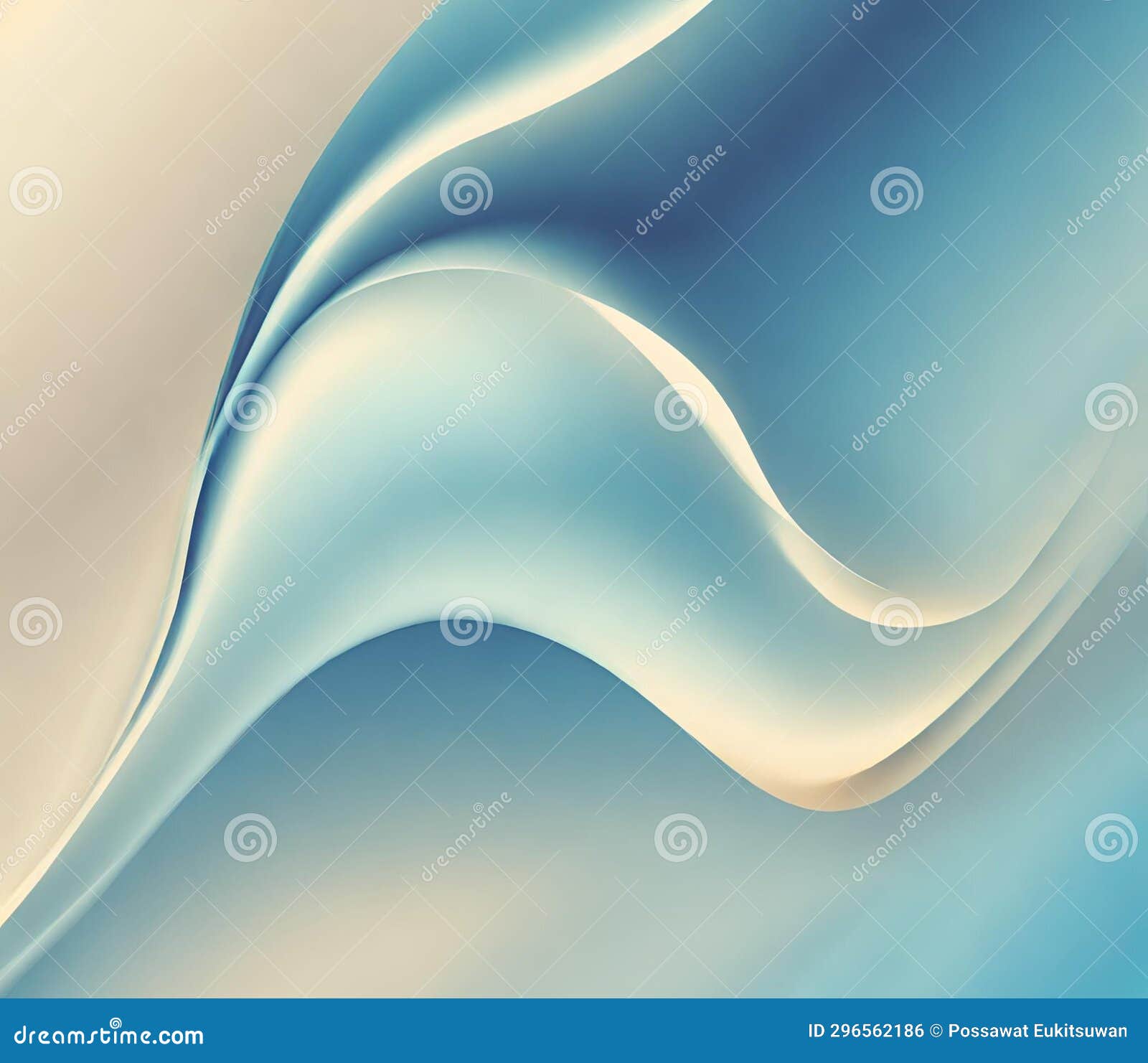 Abstract Image with a Gradient Background Transitioning from Cream To ...