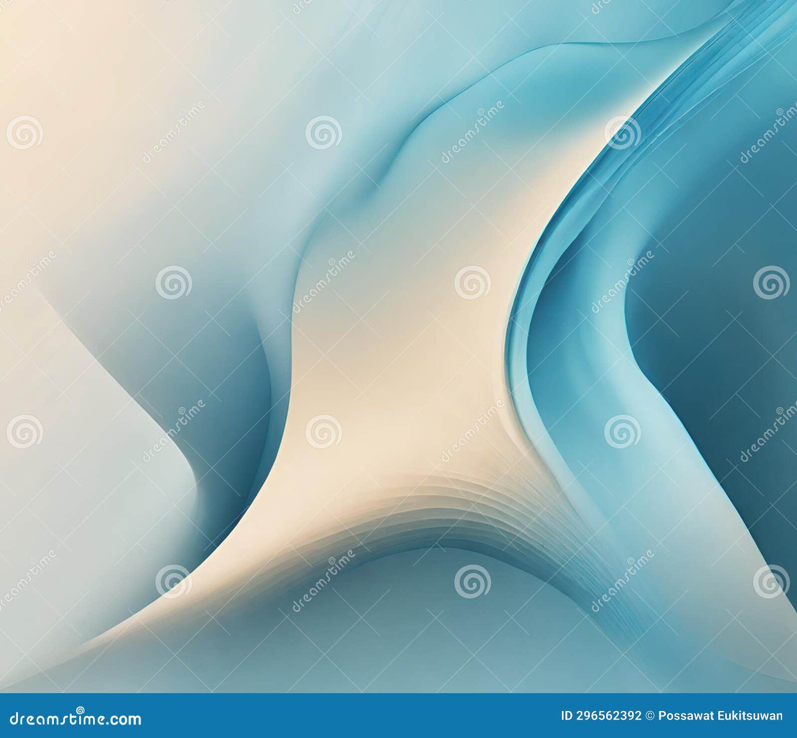 Abstract Image with a Gradient Background Transitioning from Cream To ...