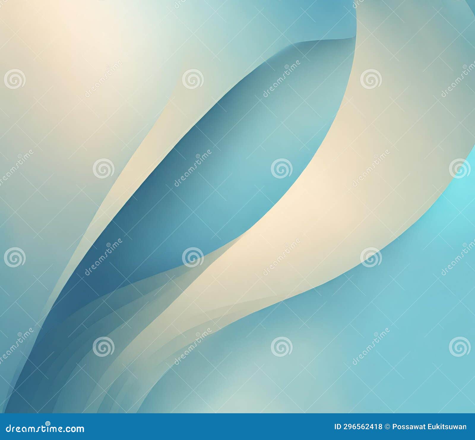 Abstract Image with a Gradient Background Transitioning from Cream To ...