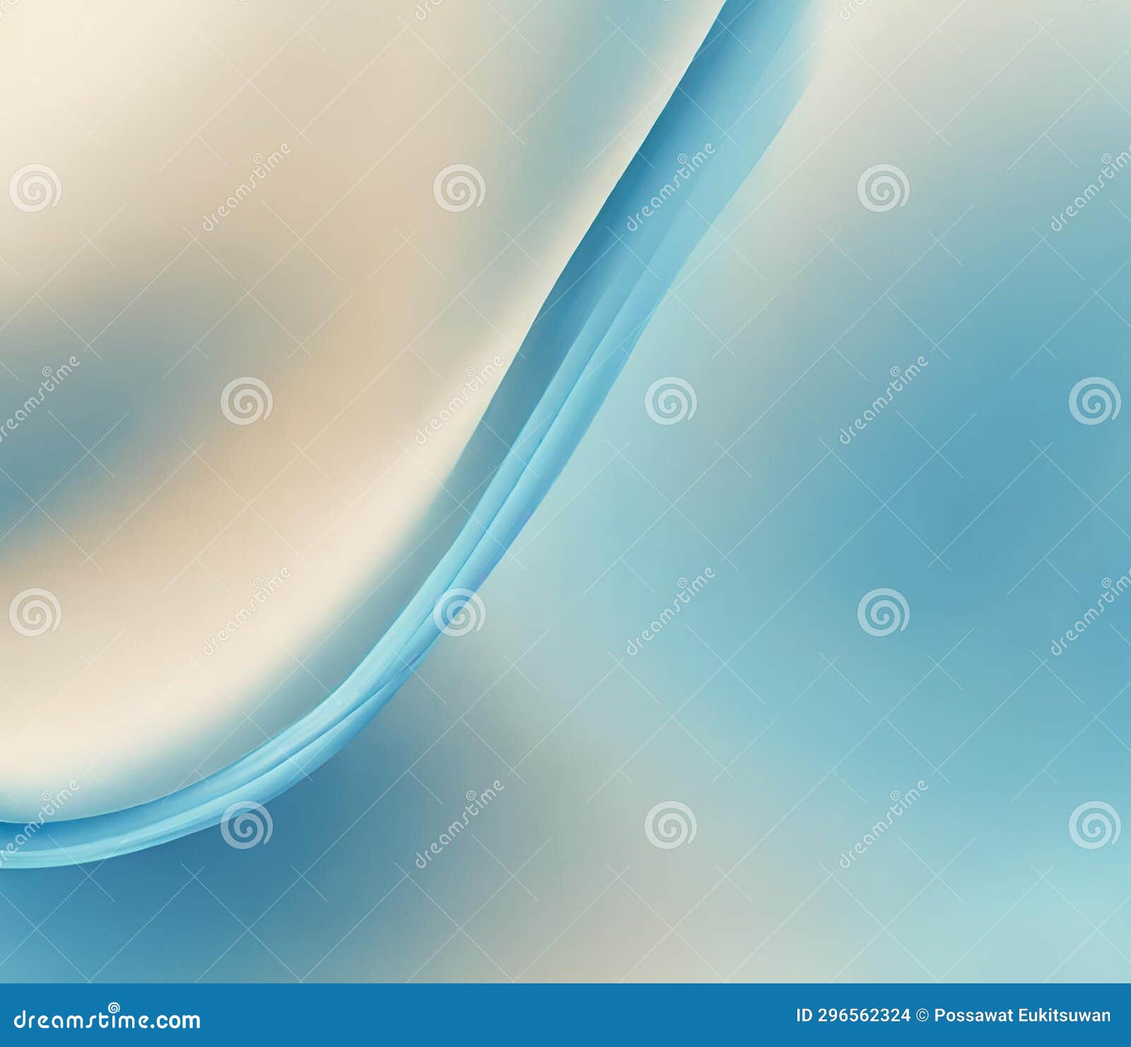 Abstract Image with a Gradient Background Transitioning from Cream To ...