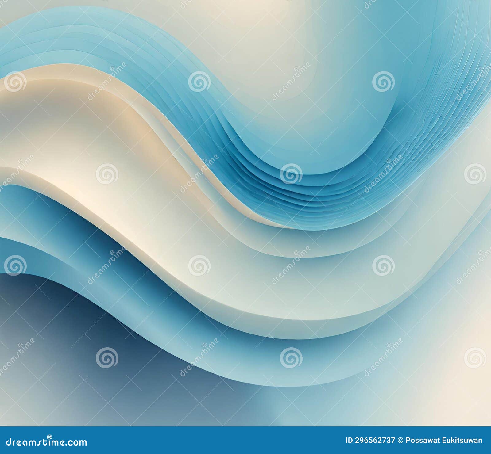 Abstract Image with a Gradient Background Transitioning from Cream To ...
