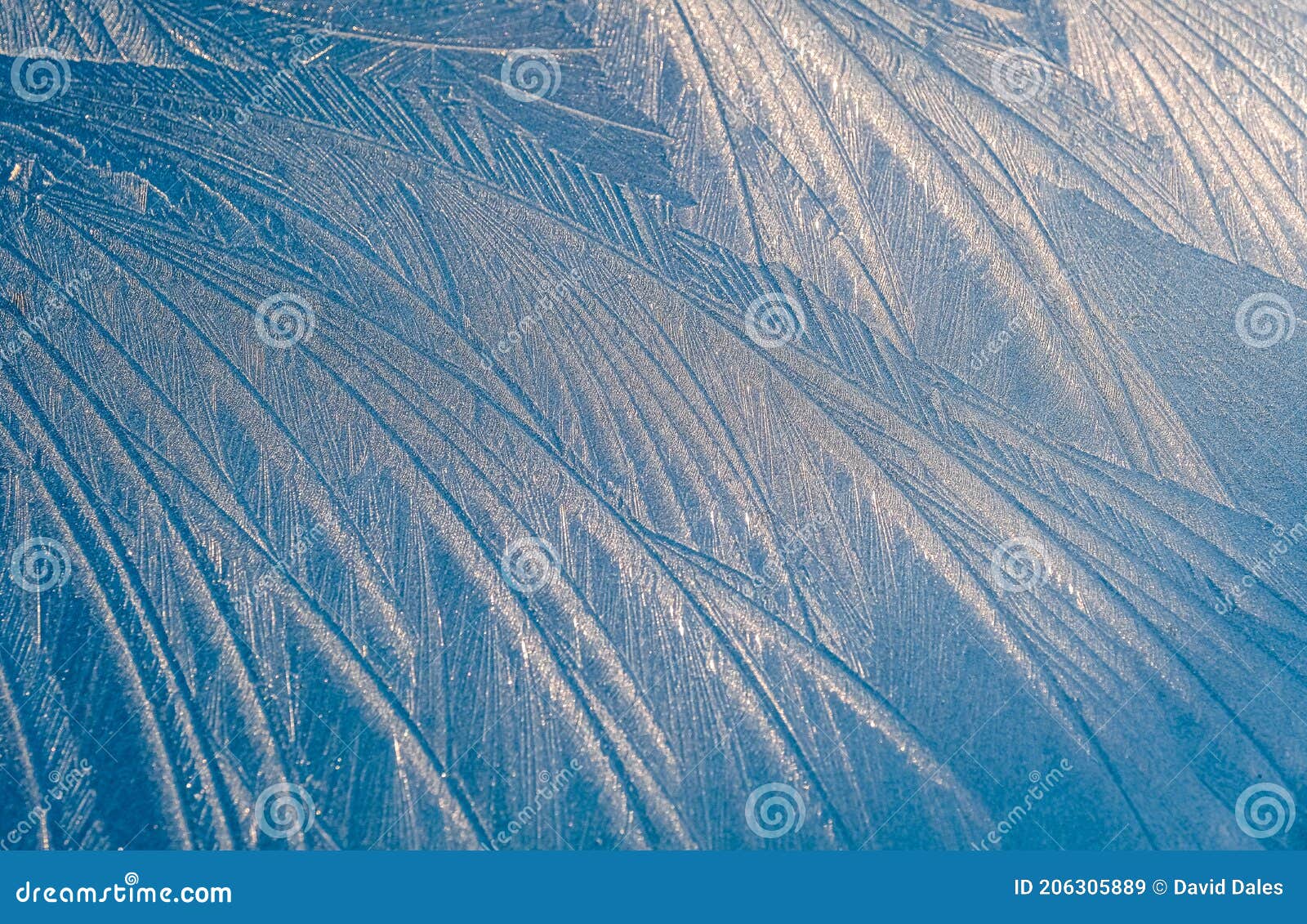 Abstract Image of Ice Crystals Forming Patterns. Stock Image - Image of ...
