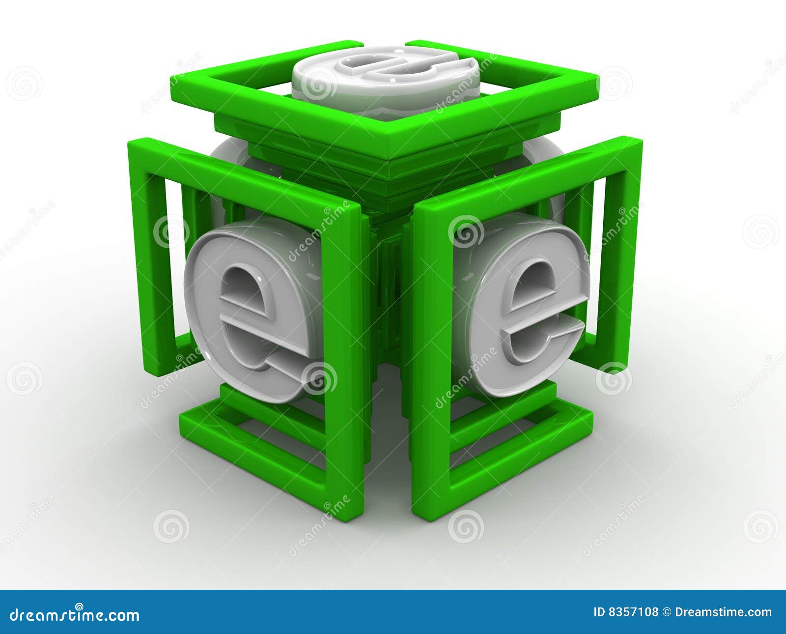 Abstract Image. Infinity with Symbol for Internet Stock Illustration ...