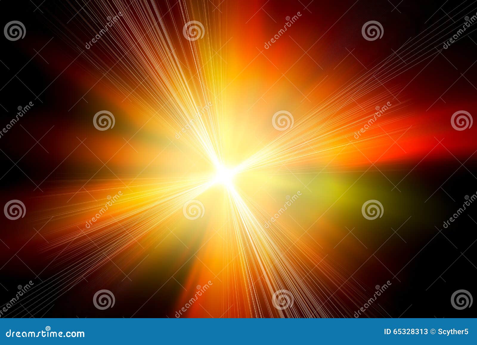 Abstract Image of Lighting Flare. Stock Illustration - Illustration of ...