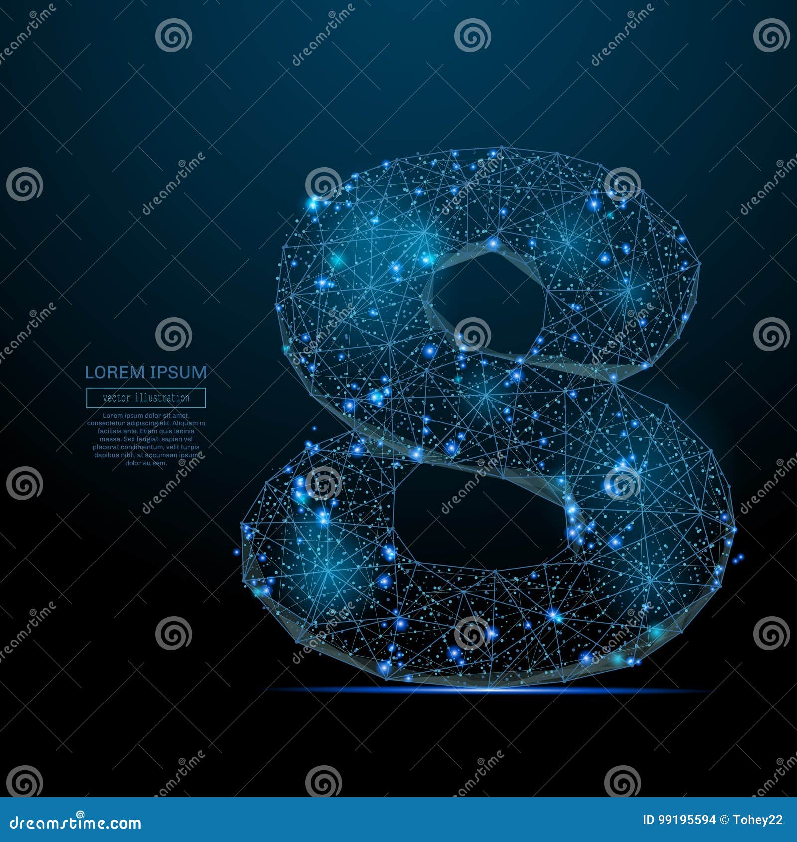 Number Eight Symbol Neon Sign Vector. Eighth, Number Eight Template ...