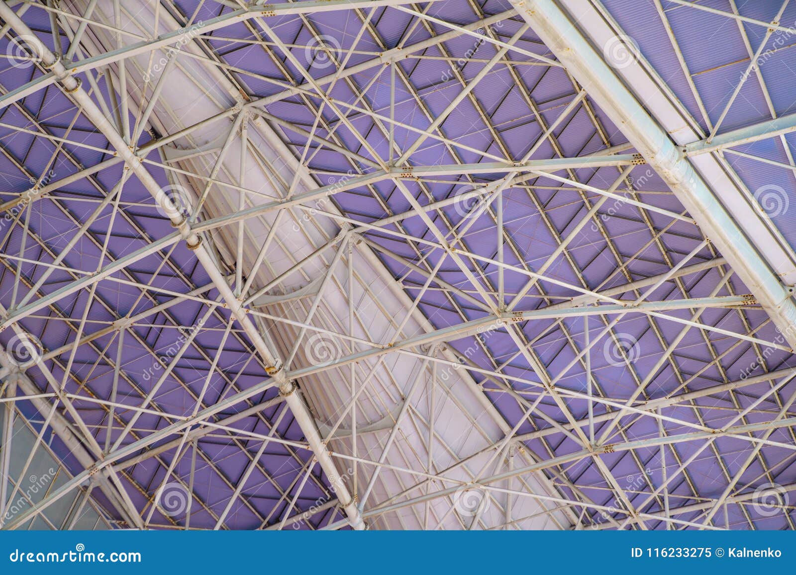 Abstract Image of a Part of the Futuristic Roof Structure Stock Image ...