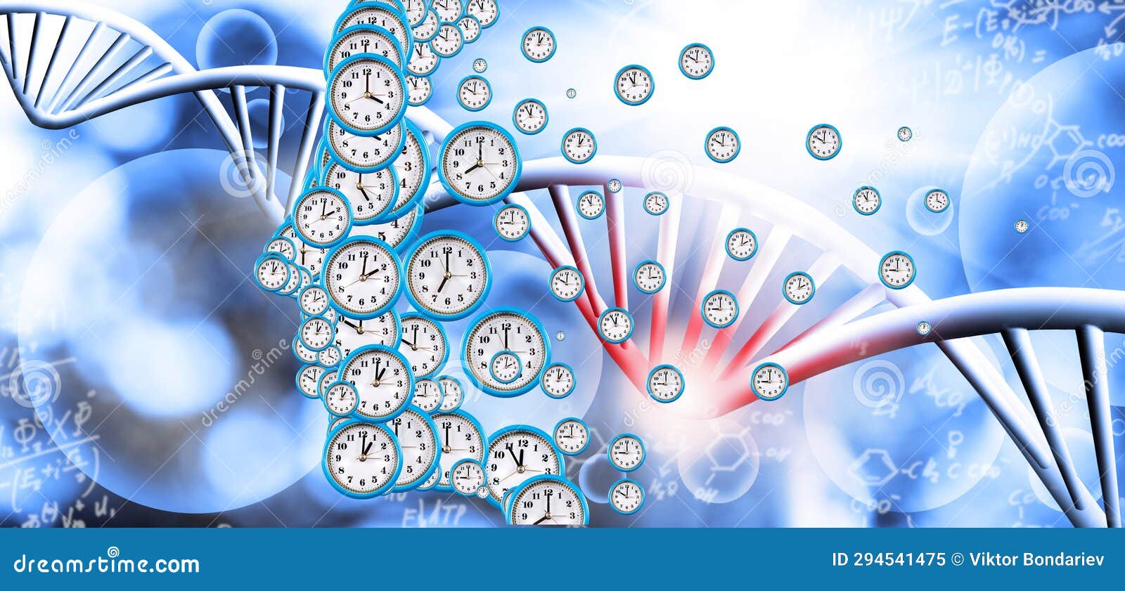 Abstract Image of a Person S Profile Symbolically Composed of Dials of ...