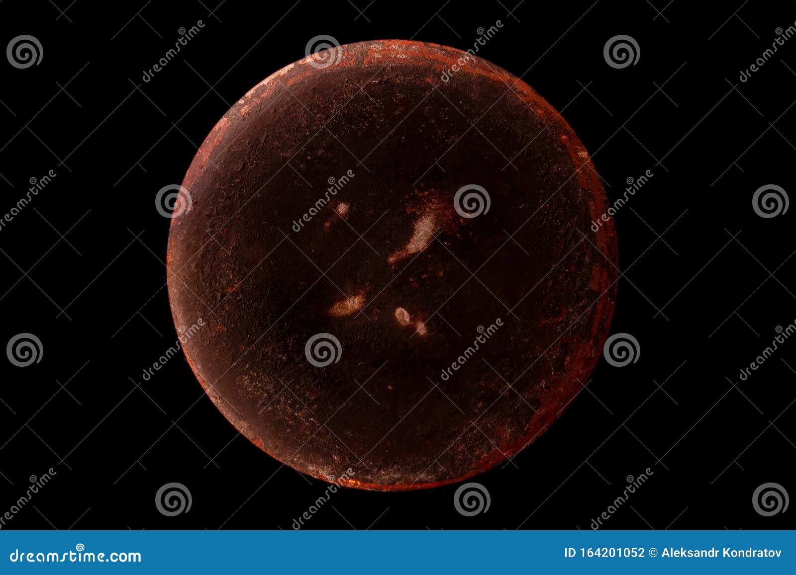 Surface Of Venus Planet Spinning In Its Own Orbit In The Outer Space ...