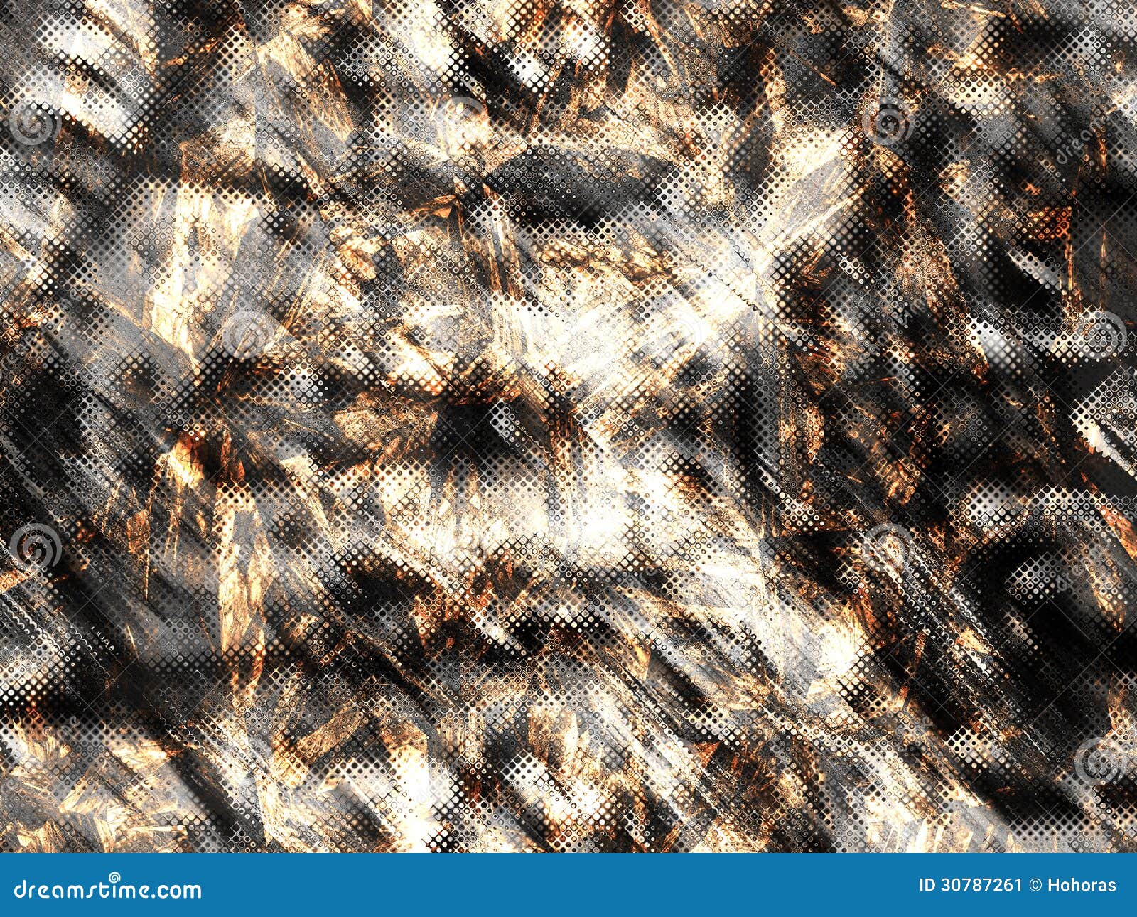 Abstract Image with Raster Effects Stock Illustration - Illustration of ...