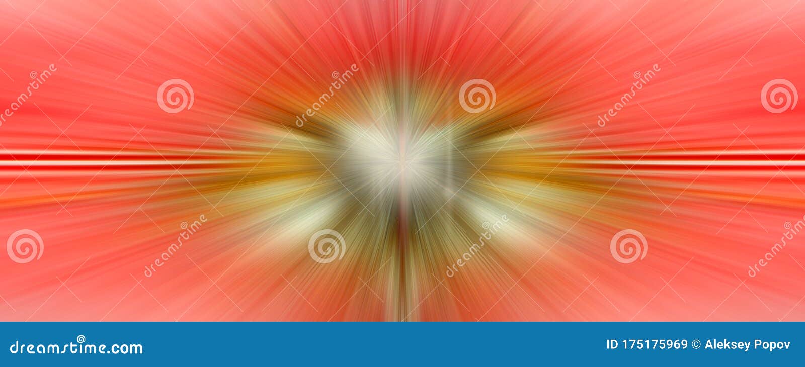 Abstract Image. Rays of Light from Central Point Stock Illustration ...