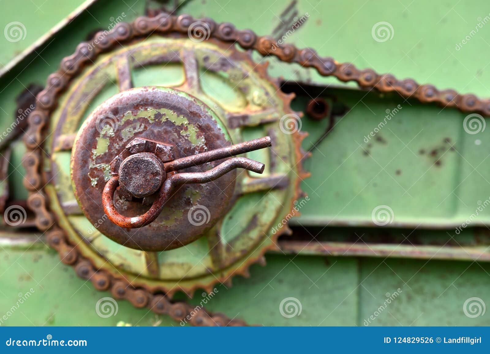 Rusted Old Cotter Pin Abstract Stock Photo - Image of machine, power ...