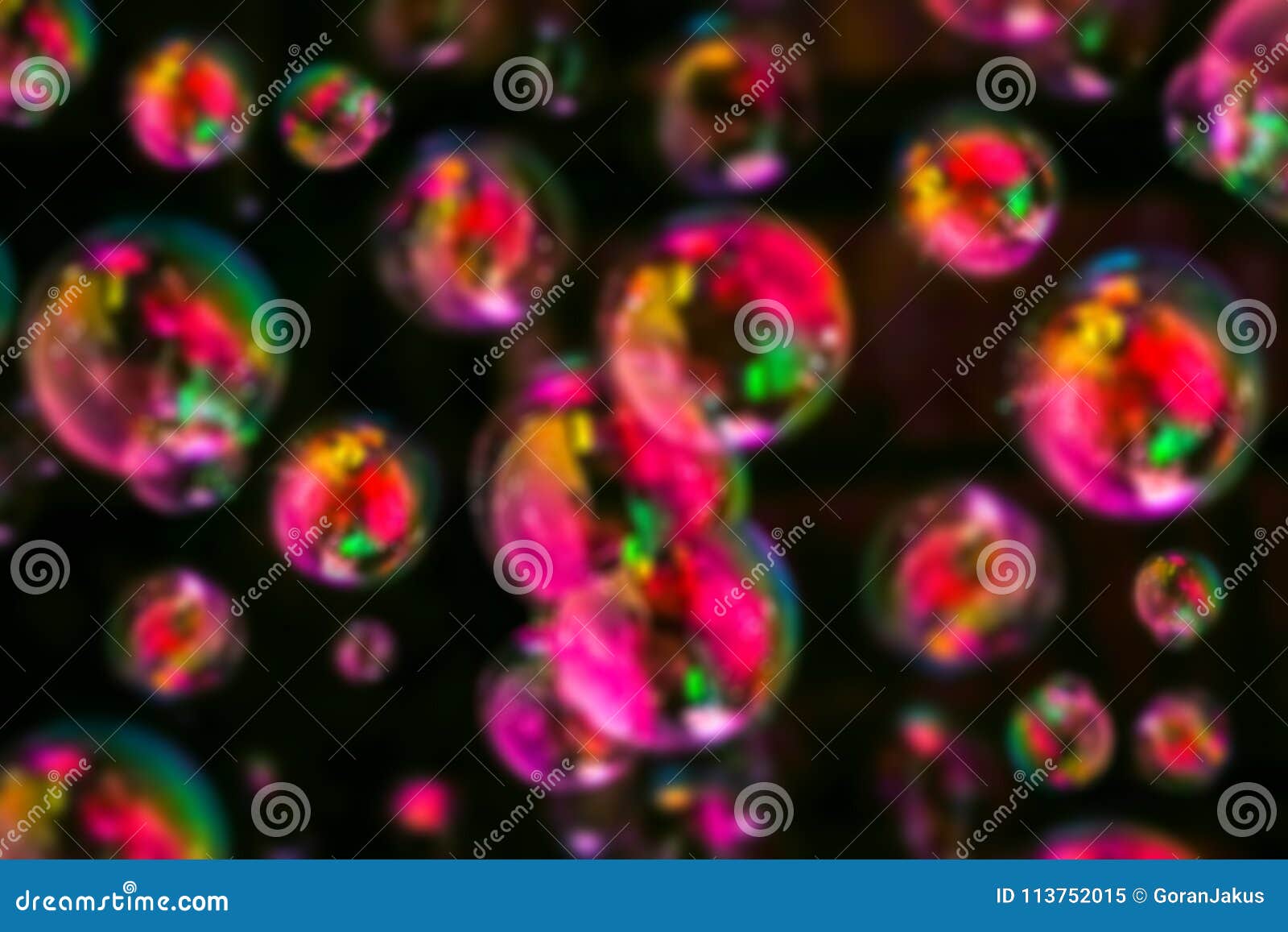 Abstract Image of Soap Bubbles Stock Image - Image of float, liquid ...