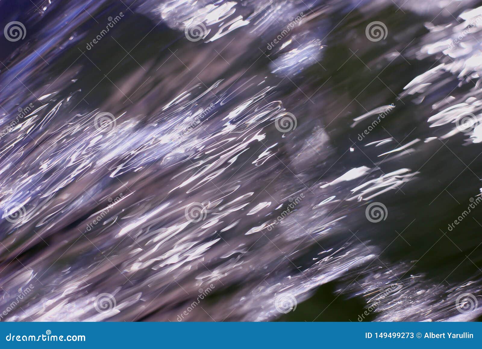 Abstract Image with a Stream of Clean Water Stock Image - Image of ...