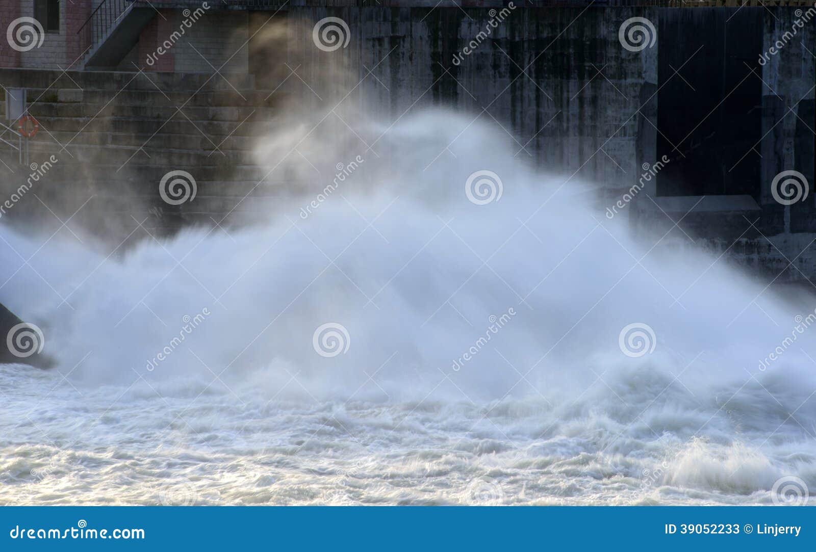 Abstract Image Strong Flowing Water Stock Image - Image of release ...