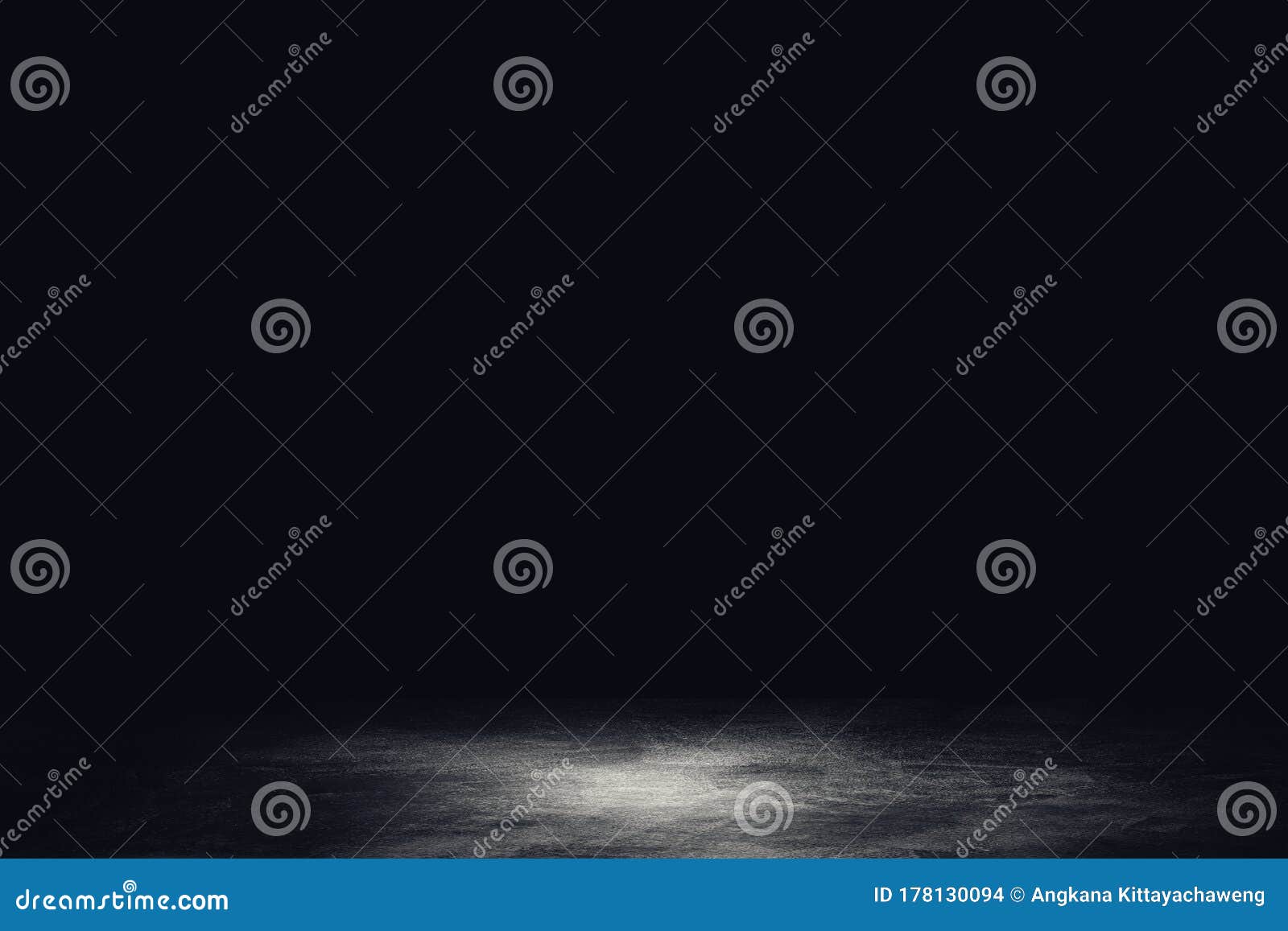 Studio Dark Room Concrete Floor Texture Background. Stock Photo - Image ...