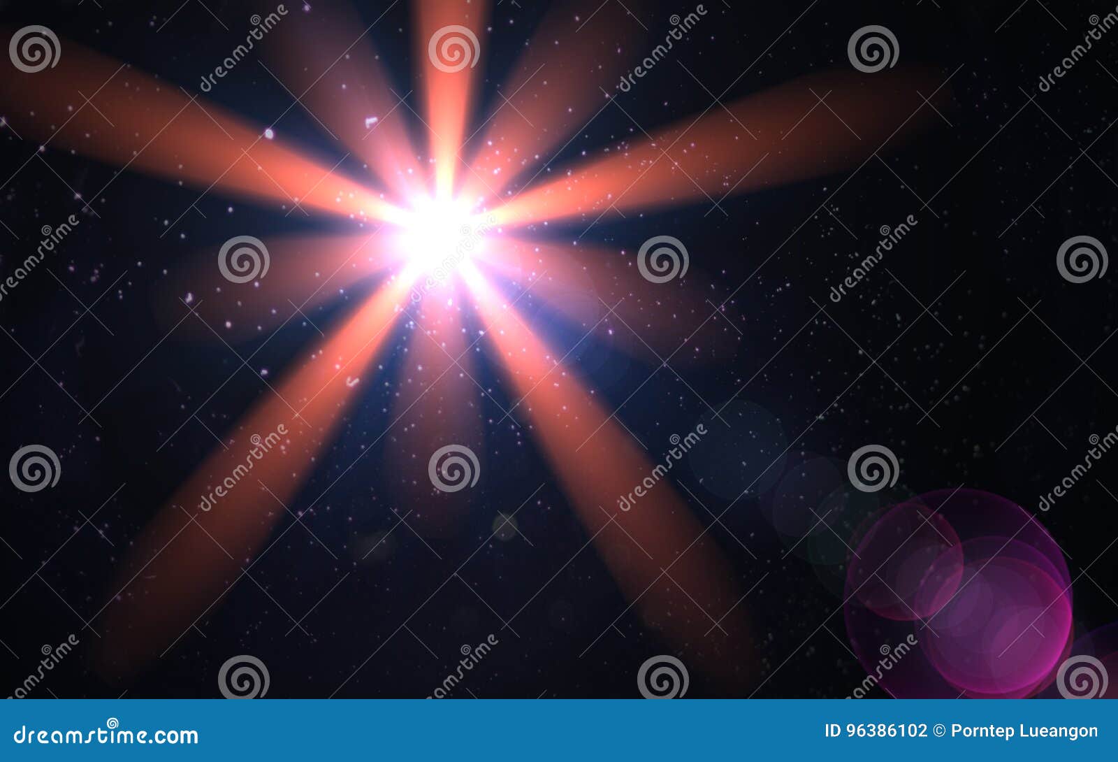 Abstract Image of Sun Burst Stock Illustration - Illustration of beam ...