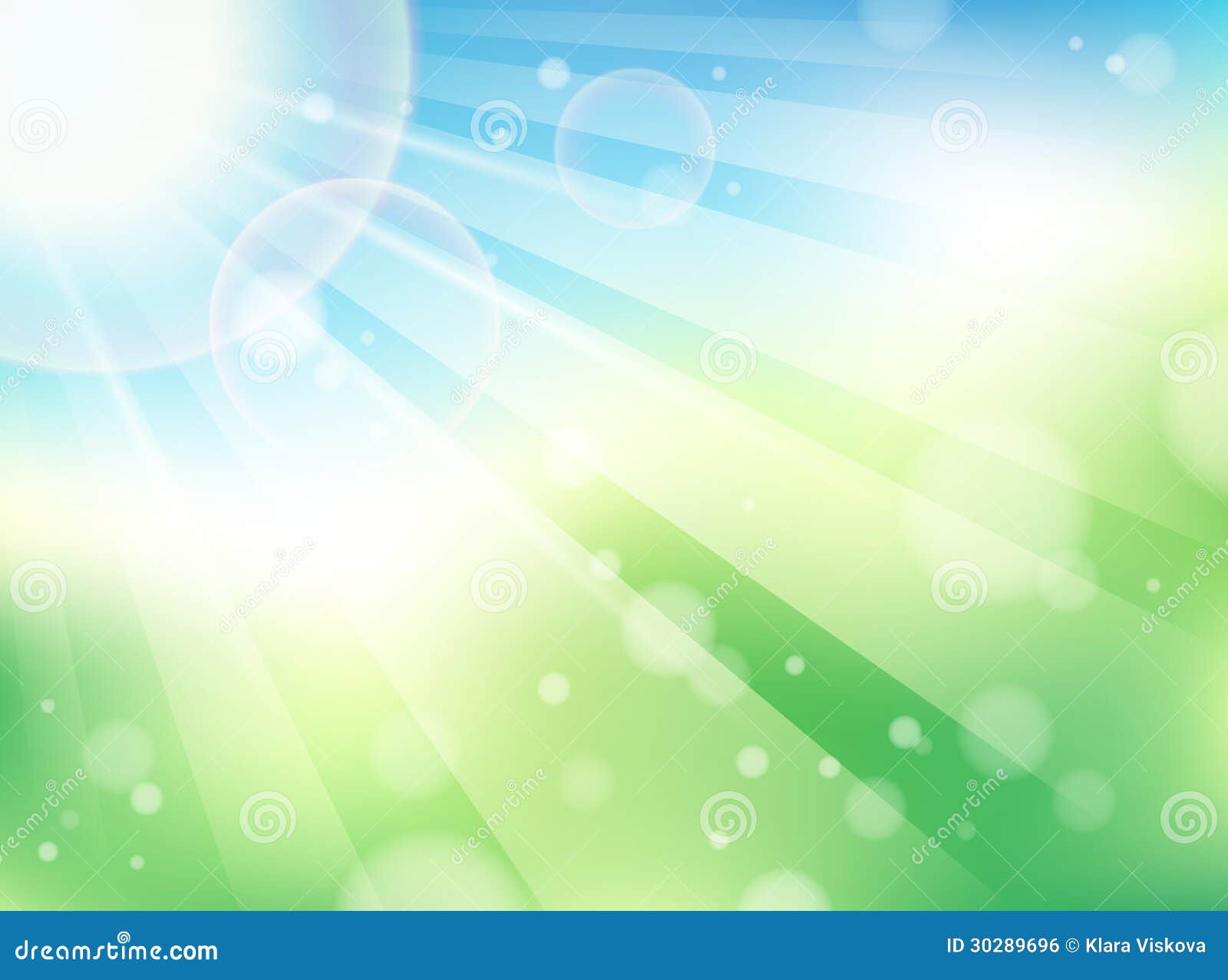 Abstract Image with Sunlight Rays 2 Stock Vector - Illustration of ...
