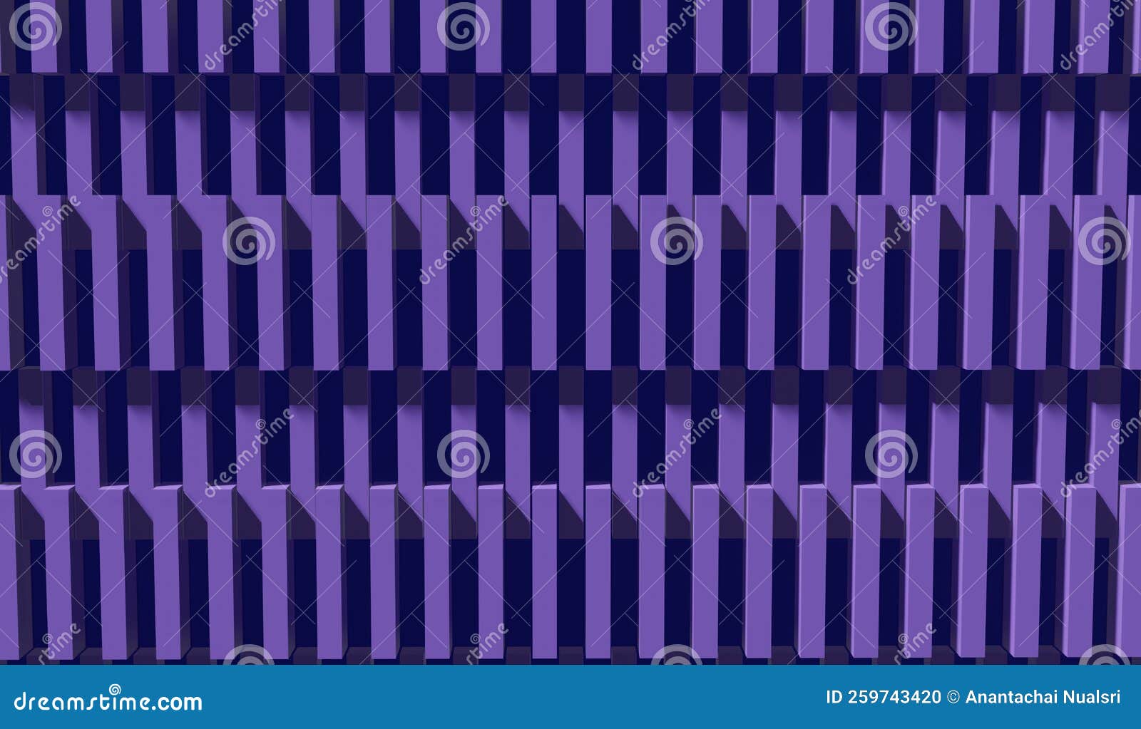 Abstract Image Using Blue Mood Purple in Gradation Pattern of 3D ...