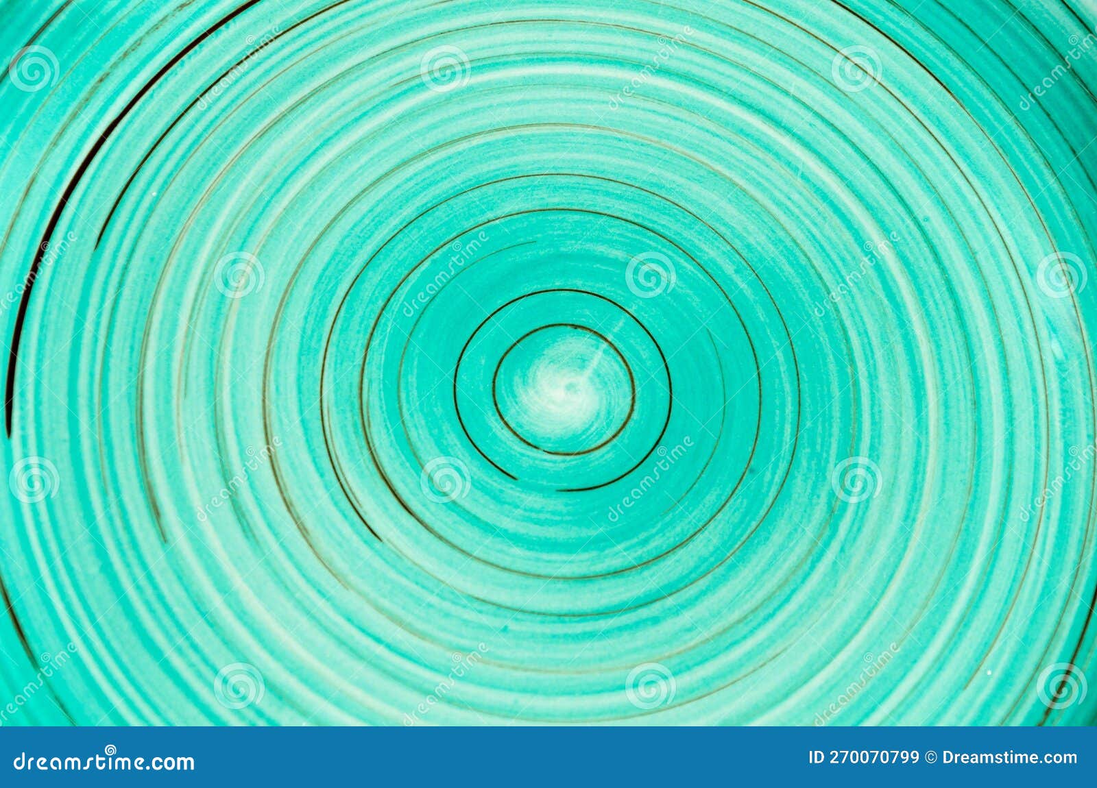 An Abstract Shot Of A Blue And Green Swirl On Top Of A Glass Plate Stock Image Image Of