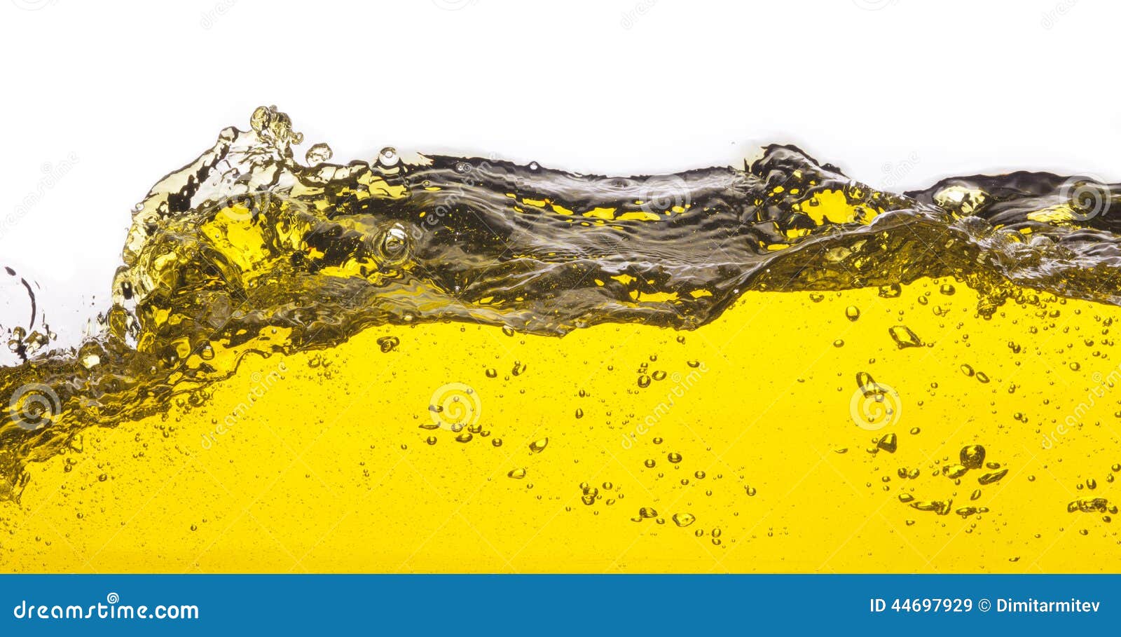 Abstract Image of a Yellow Liquid Spilled. Stock Image - Image of ...