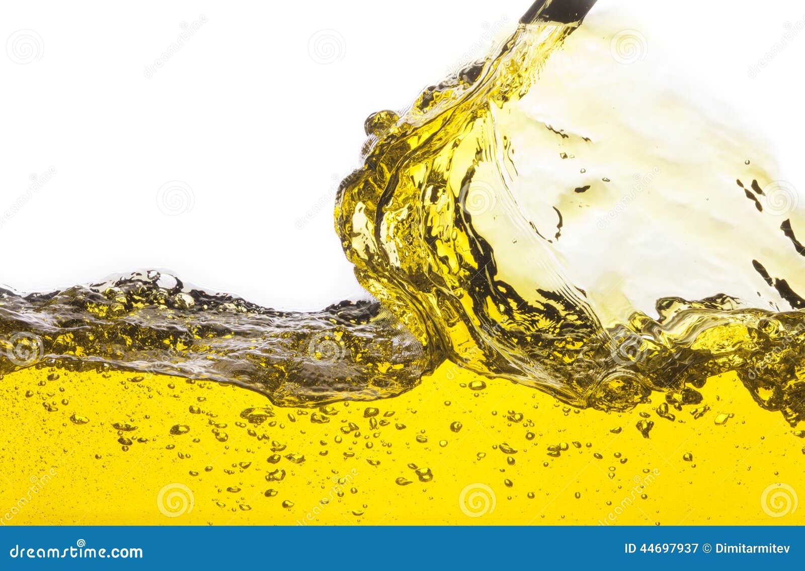 Abstract Image of a Yellow Liquid Spilled. Stock Image - Image of fluid ...