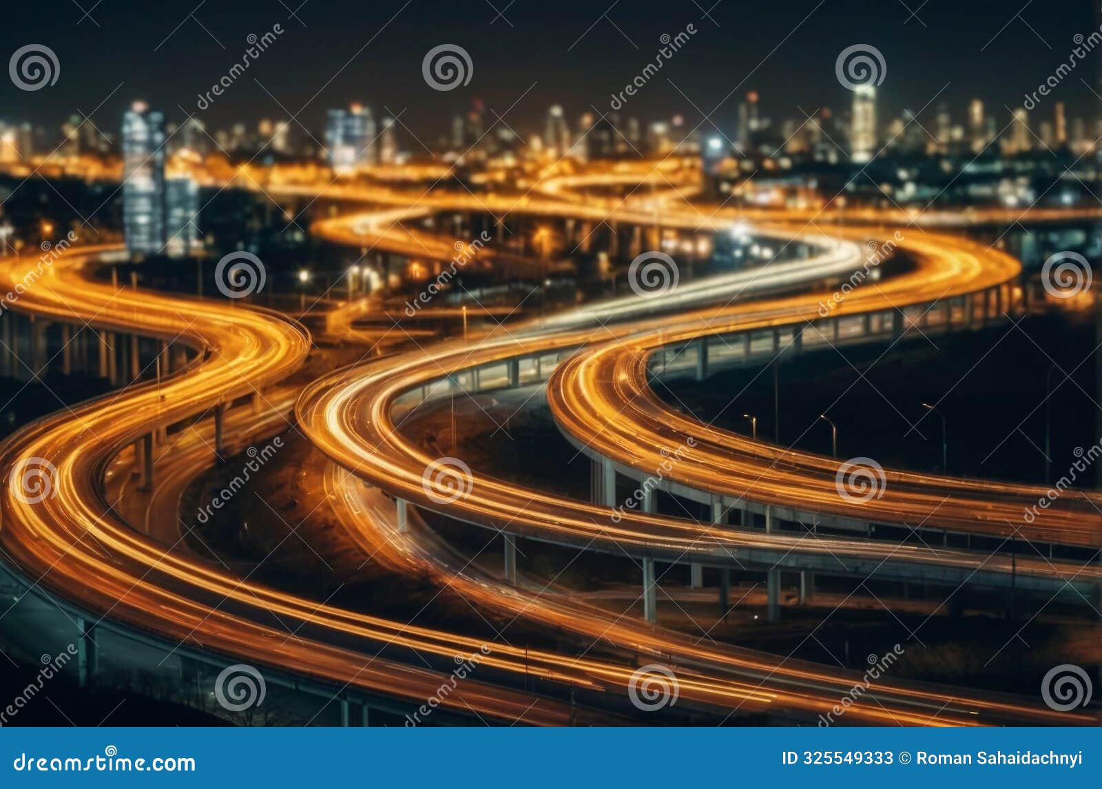 Abstract Images of Roads and Routes, Emphasizing Direction and Purpose ...