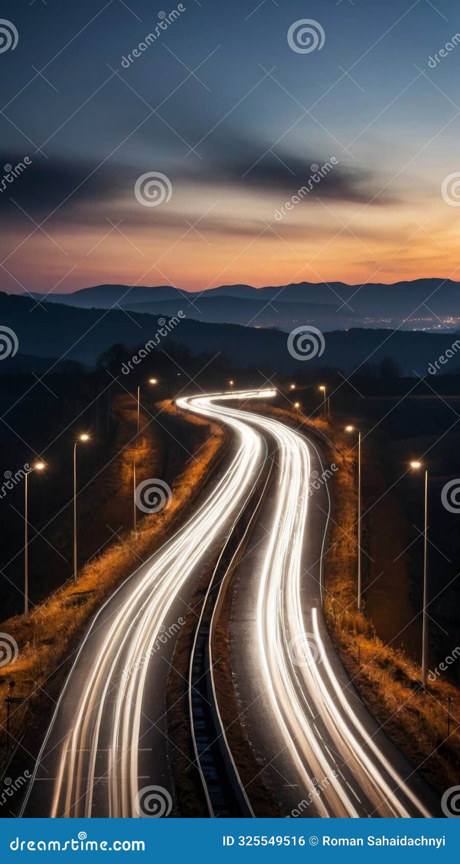 Abstract Images of Roads and Routes, Emphasizing Direction and Purpose ...