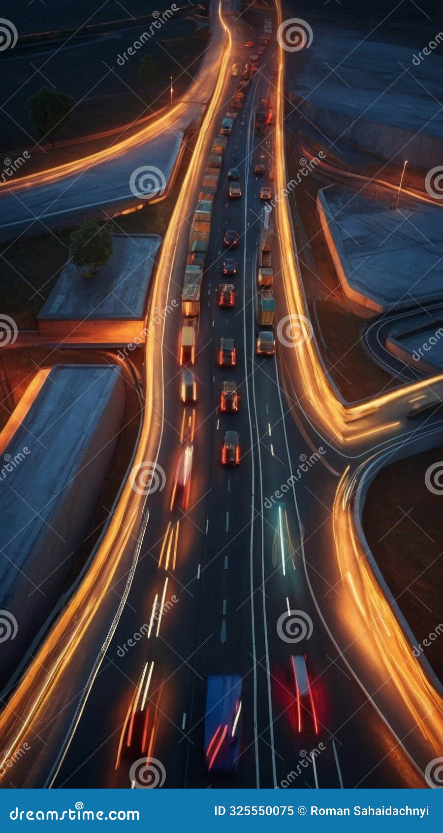 Abstract Images of Roads and Routes, Emphasizing Direction and Purpose ...