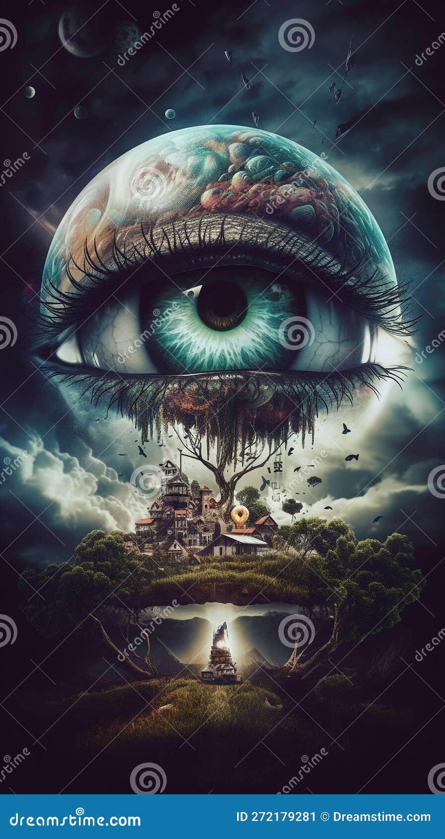 Abstract Imagination Illustration Design for Wallpaper Backgrounds ...