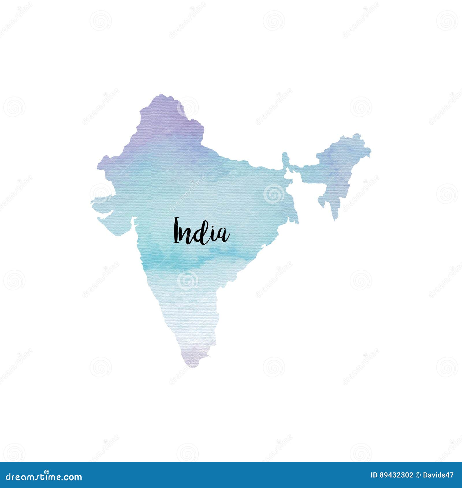 Abstract India map stock vector. Illustration of abstract - 89432302