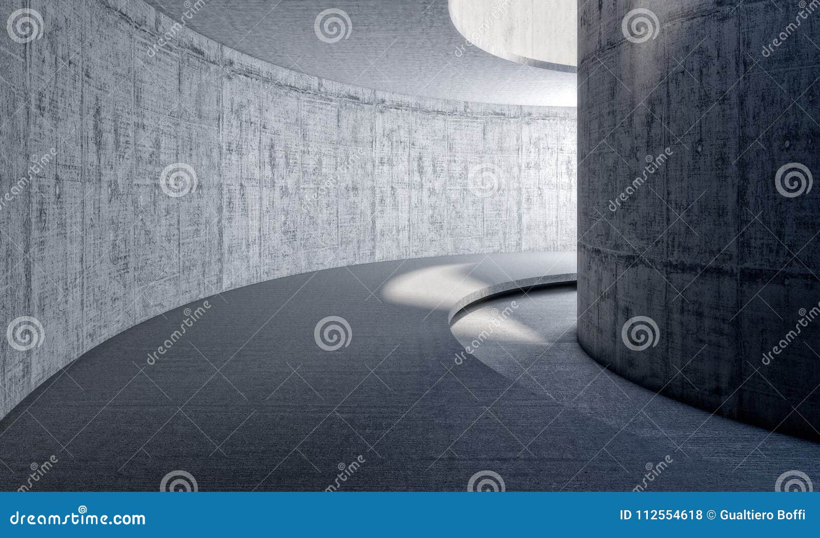 Abstract indoor background stock illustration. Illustration of render ...