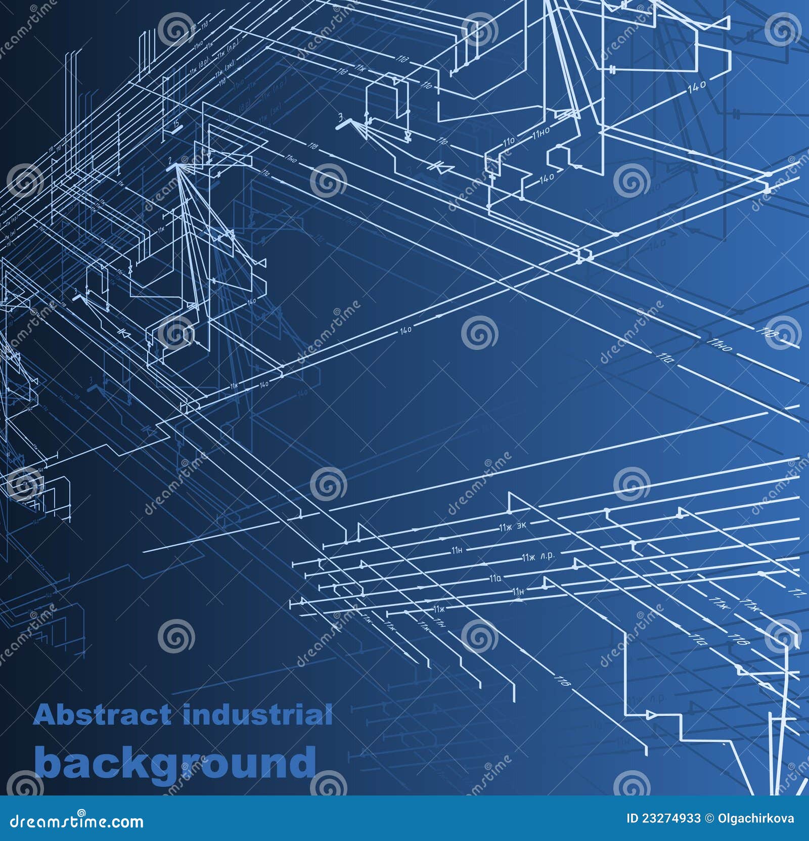 Abstract Industrial Background Stock Vector - Illustration of ...