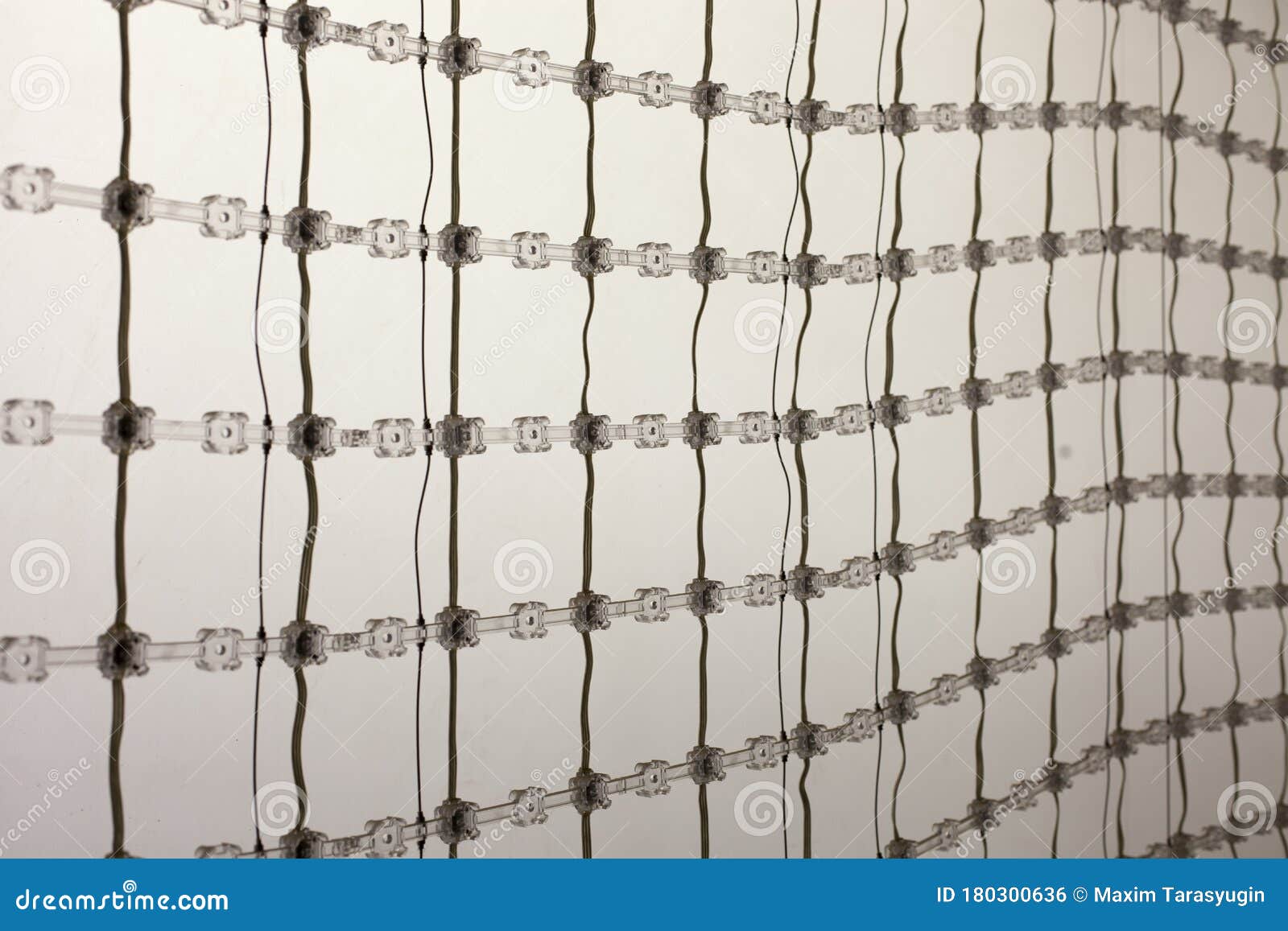 Abstract Industrial Background from Square Cells, Mesh Stock Photo ...