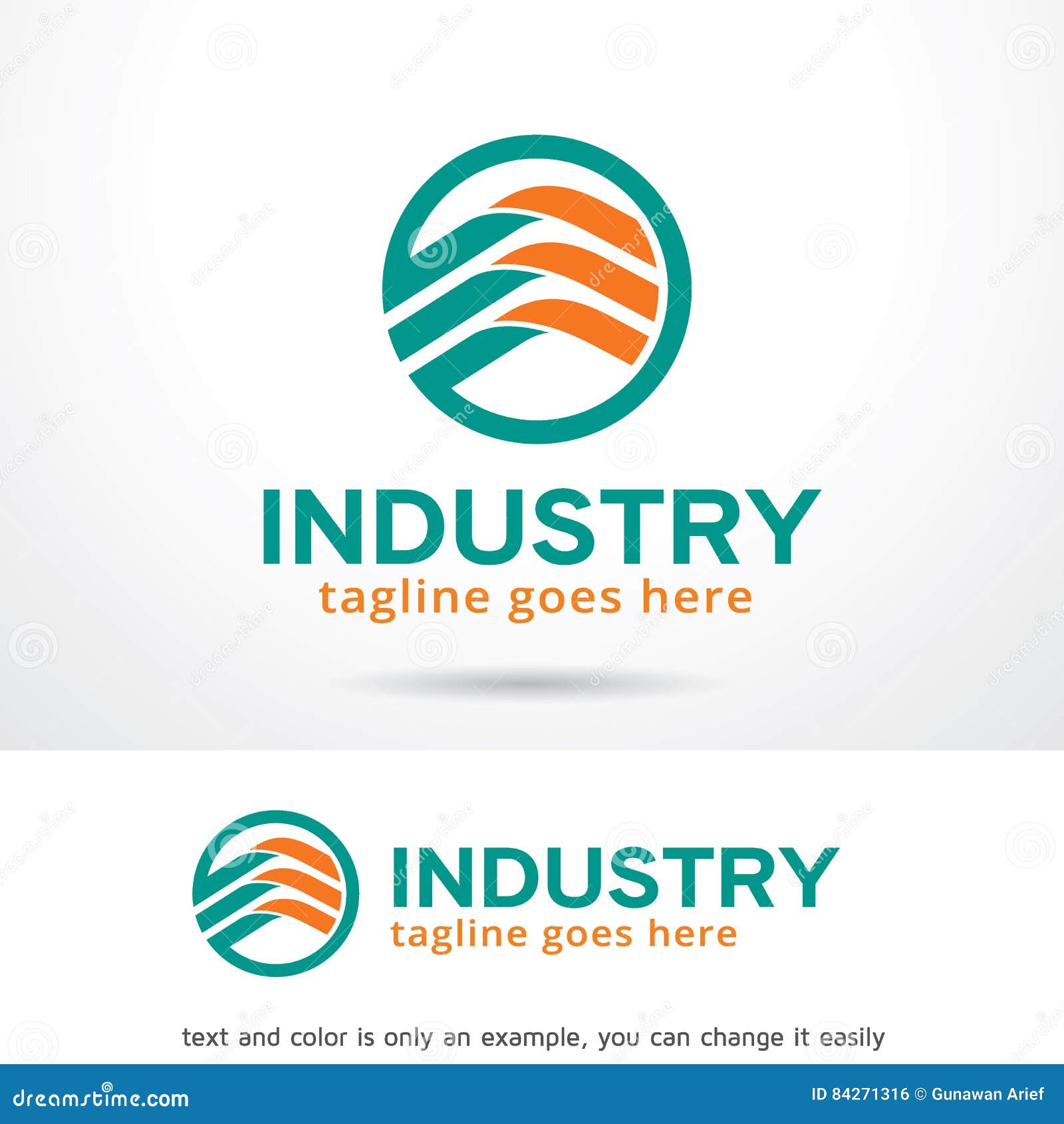Abstract Industry Logo Template Design Vector Stock Vector ...