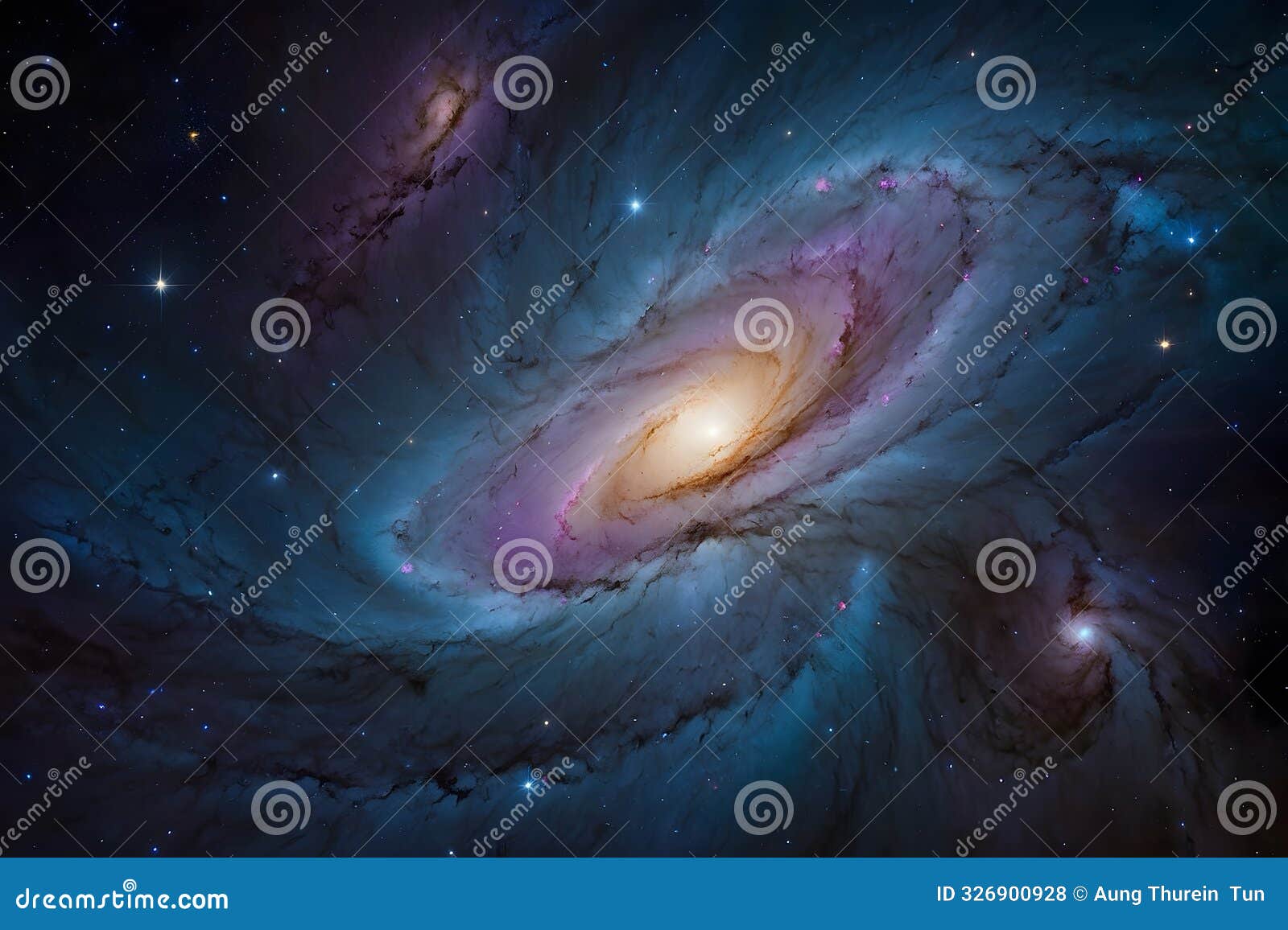An Abstract with Infinite Galaxies Stock Photo - Image of star, galaxy ...