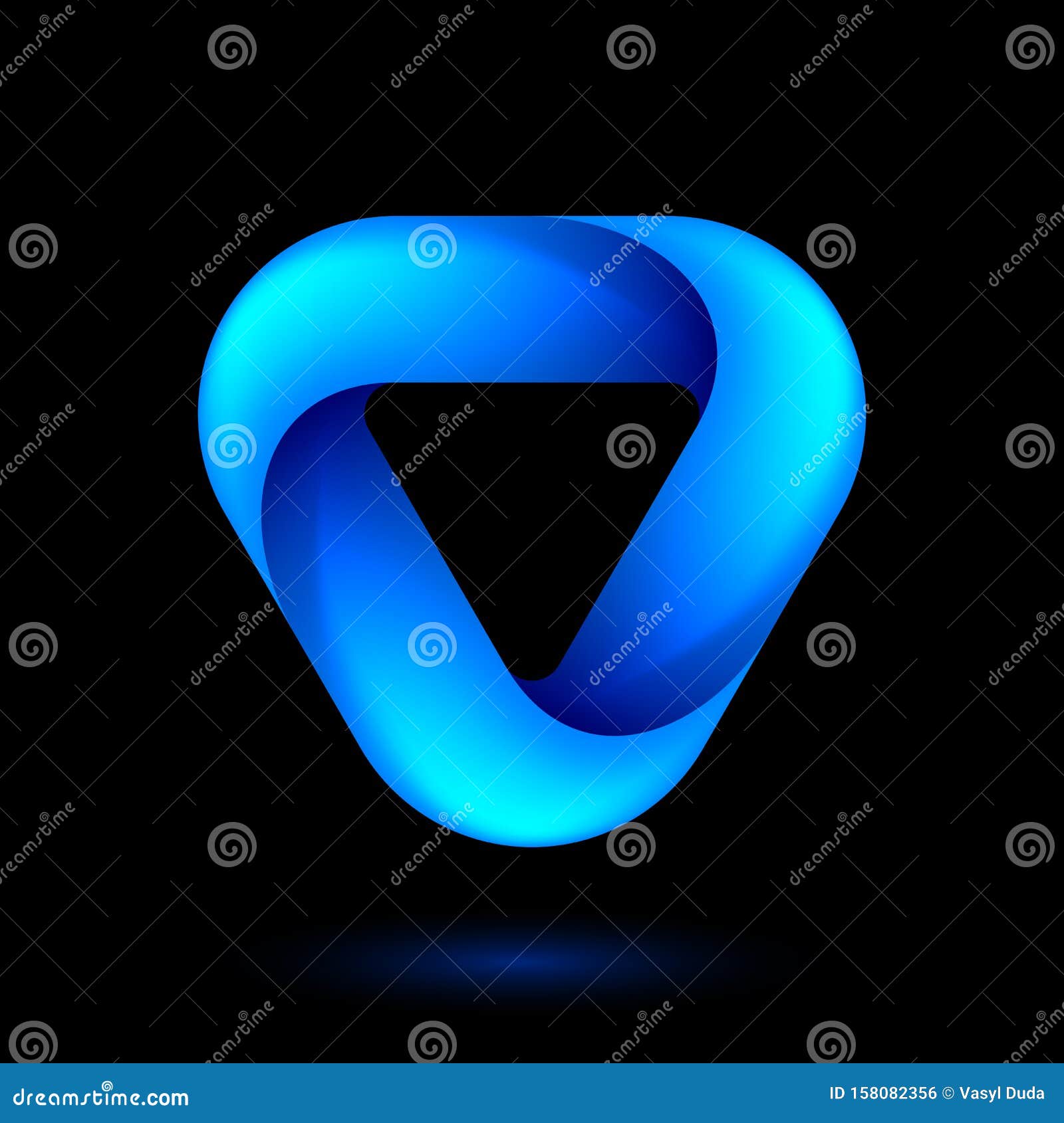 Corporate Icon stock vector. Illustration of geometric - 158082356